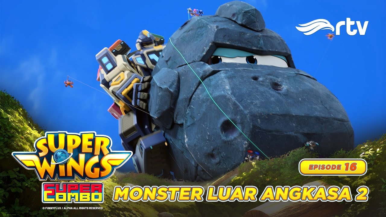 MONSTER LUAR ANGKASA 2 | SUPER WINGS 🪐 | EPS 16 | SEASON 9 - YouTube