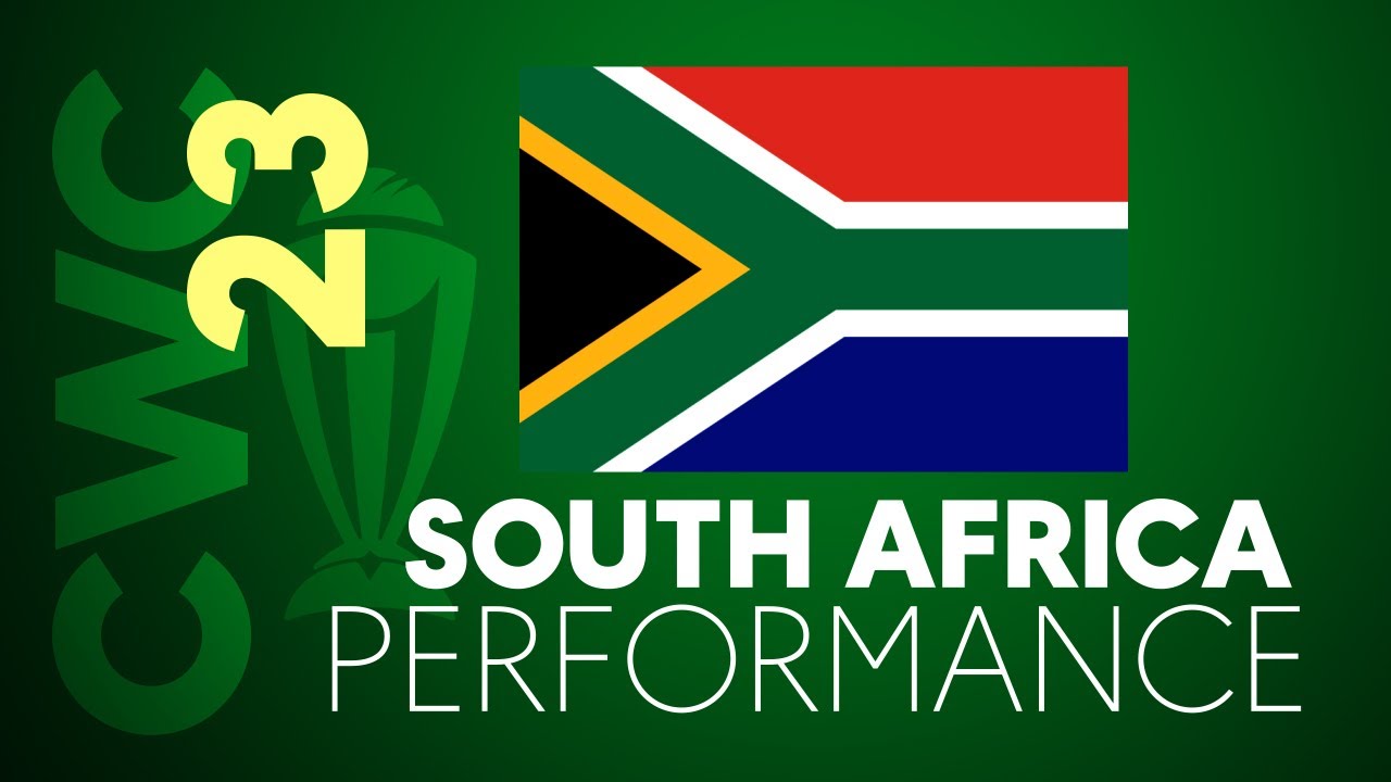 TEAM SOUTH AFRICA CWC 23 PERFORMANCE - YouTube