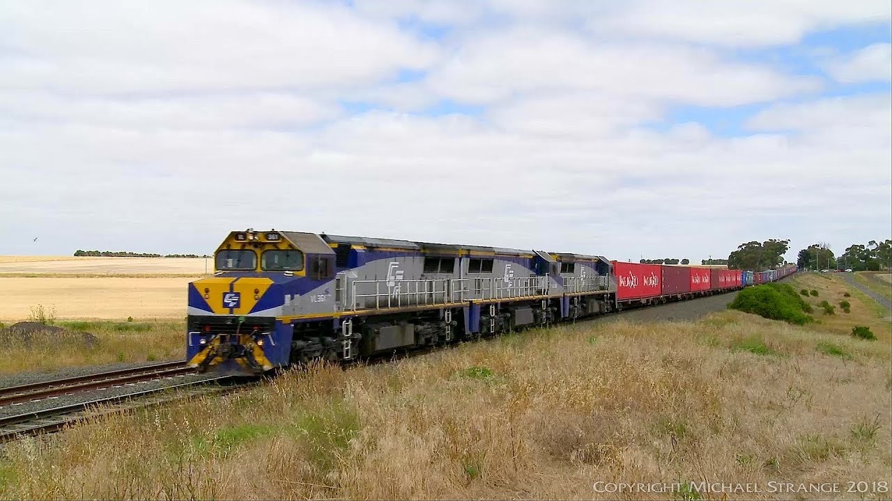 SCT Dooen Container Freight Train With VL Class Diesel Locomotives (21 ...