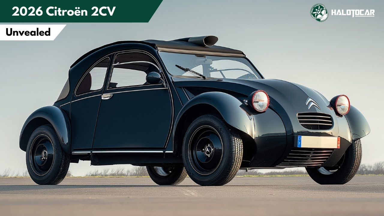 2026 Citroën 2CV: The Iconic French Classic Reimagined - YouTube
