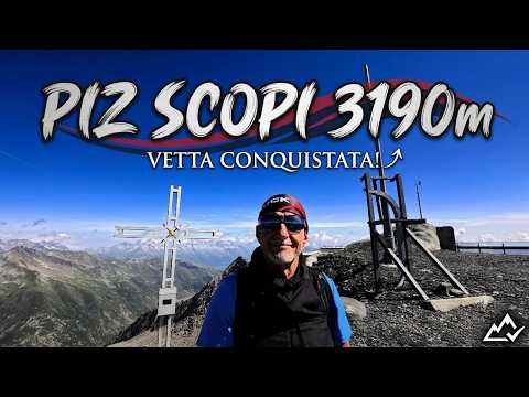 Piz Scopi 3190m dal passo del Lucomagno#trekking in montagna#trekking Svizzera#Ticino/Grigioni
