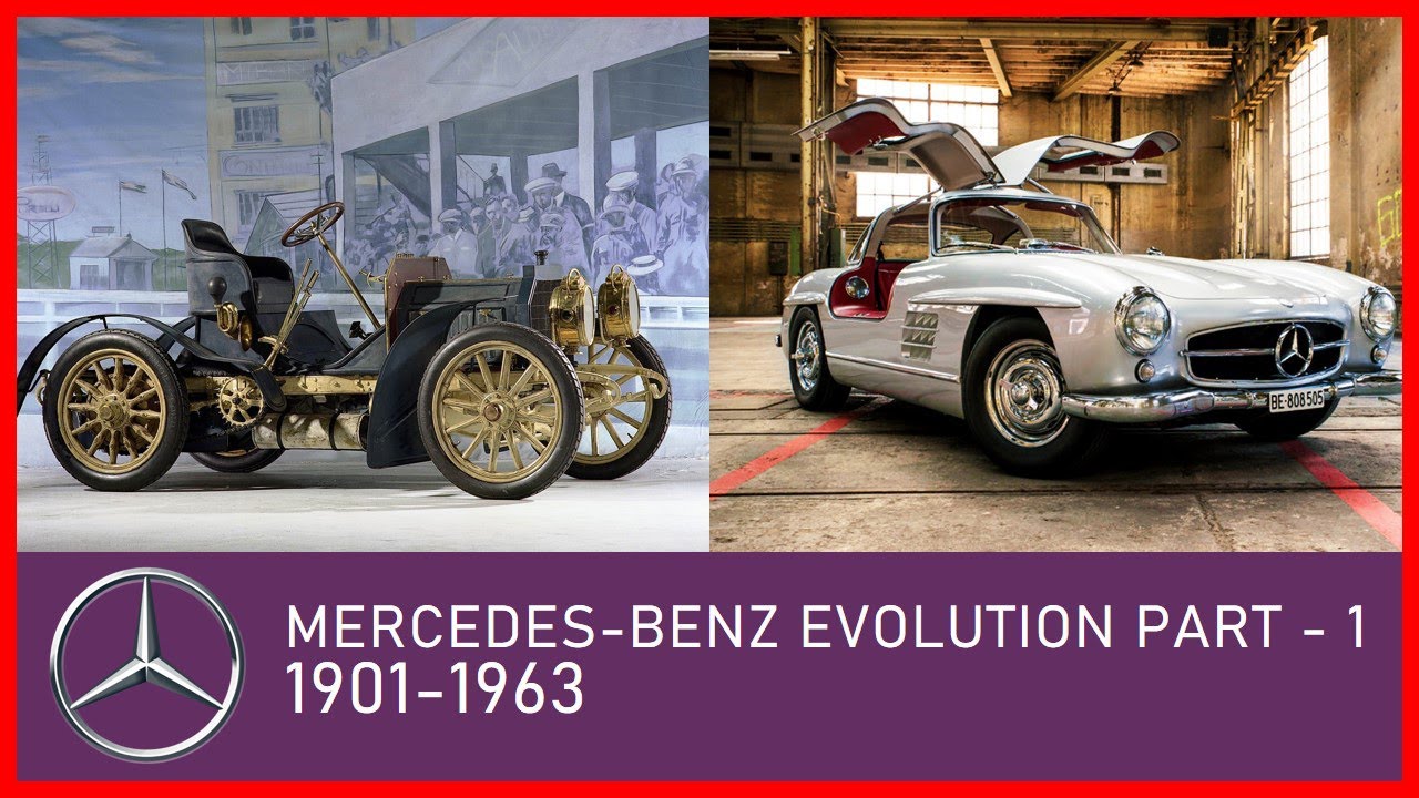 Mercedes-Benz Evolution 1901-2020 | Part-1 1901-1963 - YouTube