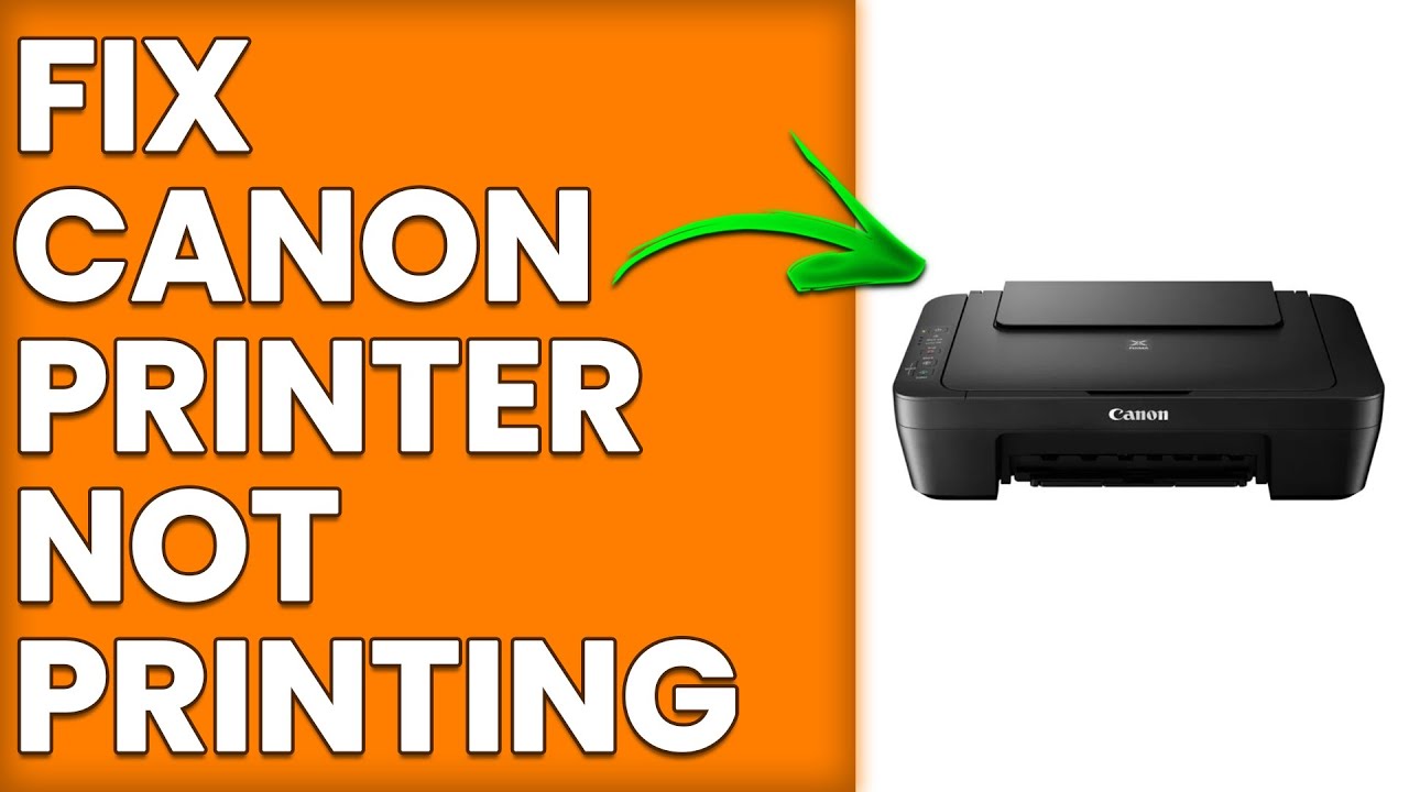How To Fix Canon Printer Not Printing (How To Troubleshoot Canon ...
