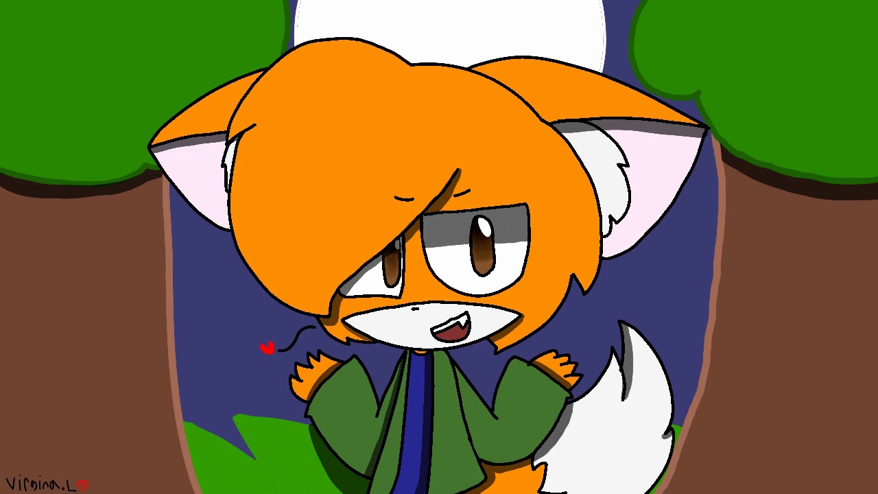 Some artwork I drew of Jason the fox - YouTube