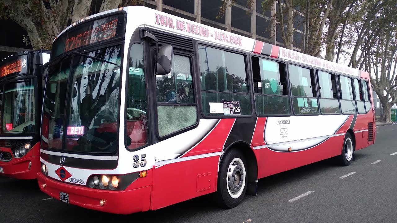 Línea 126 interno 35 Nuovobus BamBam OH1618L sin aire acondicionado ...