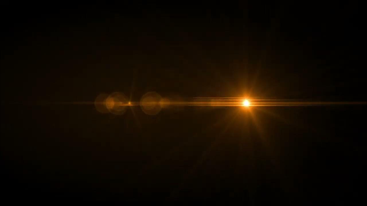 Lens flare 4K Lens flare black screen animation brownish V 2 1 - YouTube