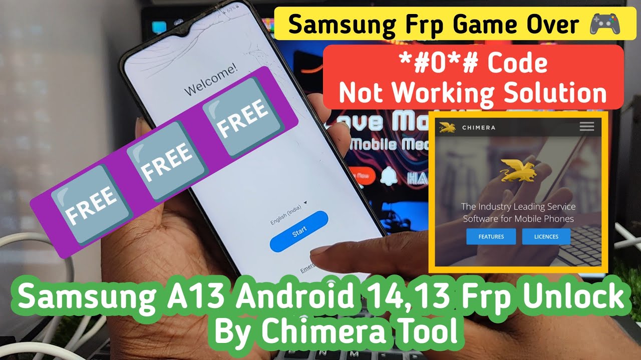 Samsung A13 Frp Unlock By Chimera || Samsung A135F Frp Unlock New ...