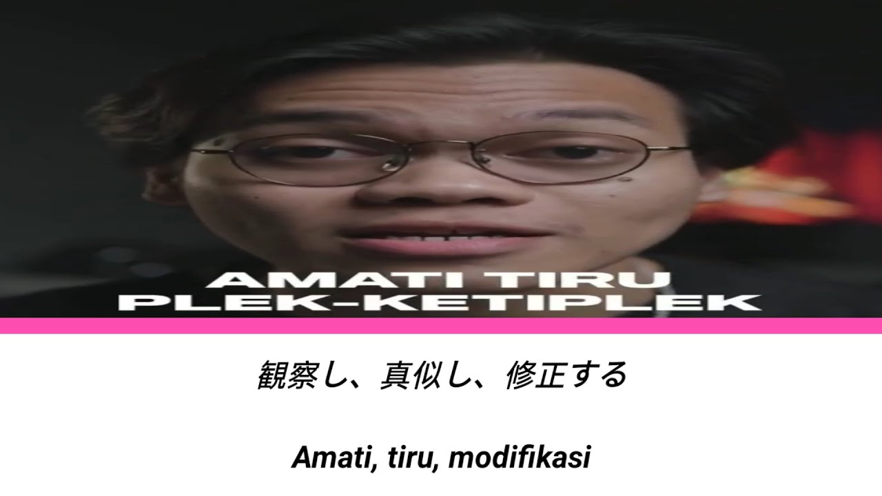 AMATI TIRU PLEK-KETIPLEK versi Jpop - YouTube