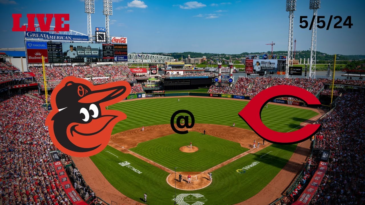 Baltimore Orioles @ Cincinnati Reds | LIVE! Play-by-Play & Commentary ...