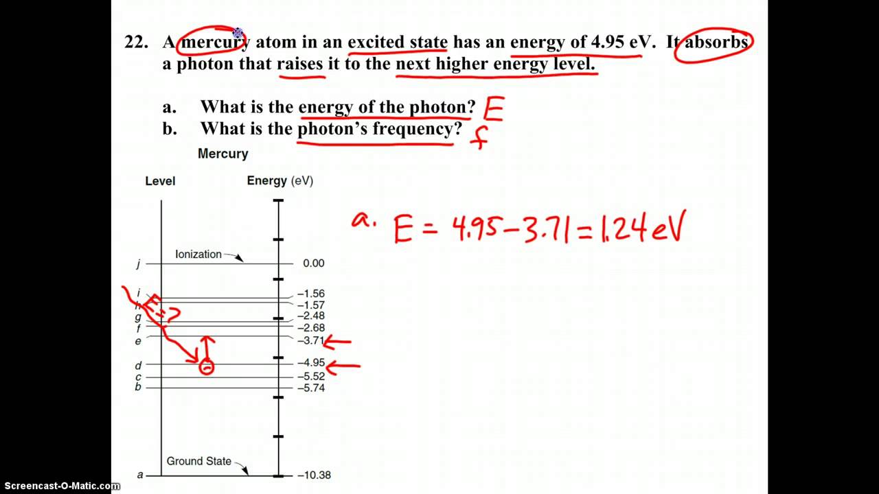 Regents Modern Physics Problem Set #22-23 - YouTube