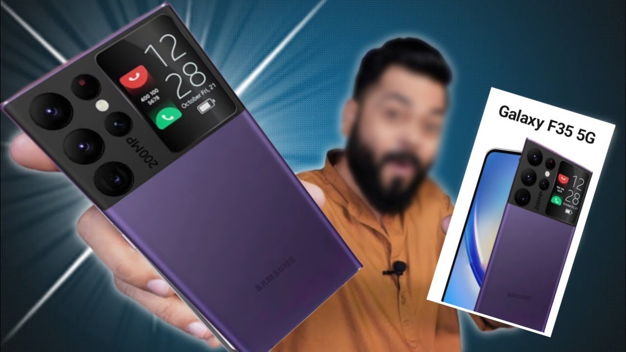 Samsung Galaxy F35 5G Unboxing, details & first look - YouTube