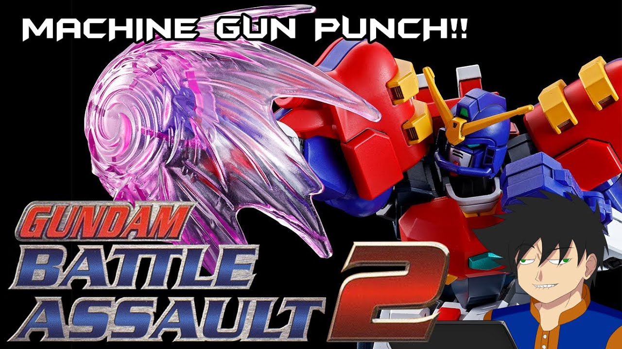 MACHINE GUN PUNCH | Gundam Battle Assault 2 PS1 | Gundam Maxter Street ...