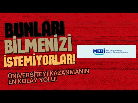 MEBİ Detaylı Anlatım. YKS hazırlığı için bu anlatımı kesinlikle kaçırma! #yks #mebi #meb
