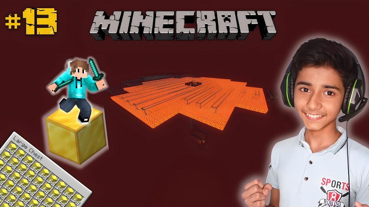 I BUILD A GIANT GOLD FARM IN MINECRAFT SURVIVAL WORLD | GAMEPLAY #13 ...