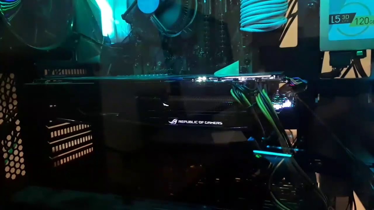 Asus ROG strix RTX 2060 Aura problem - YouTube