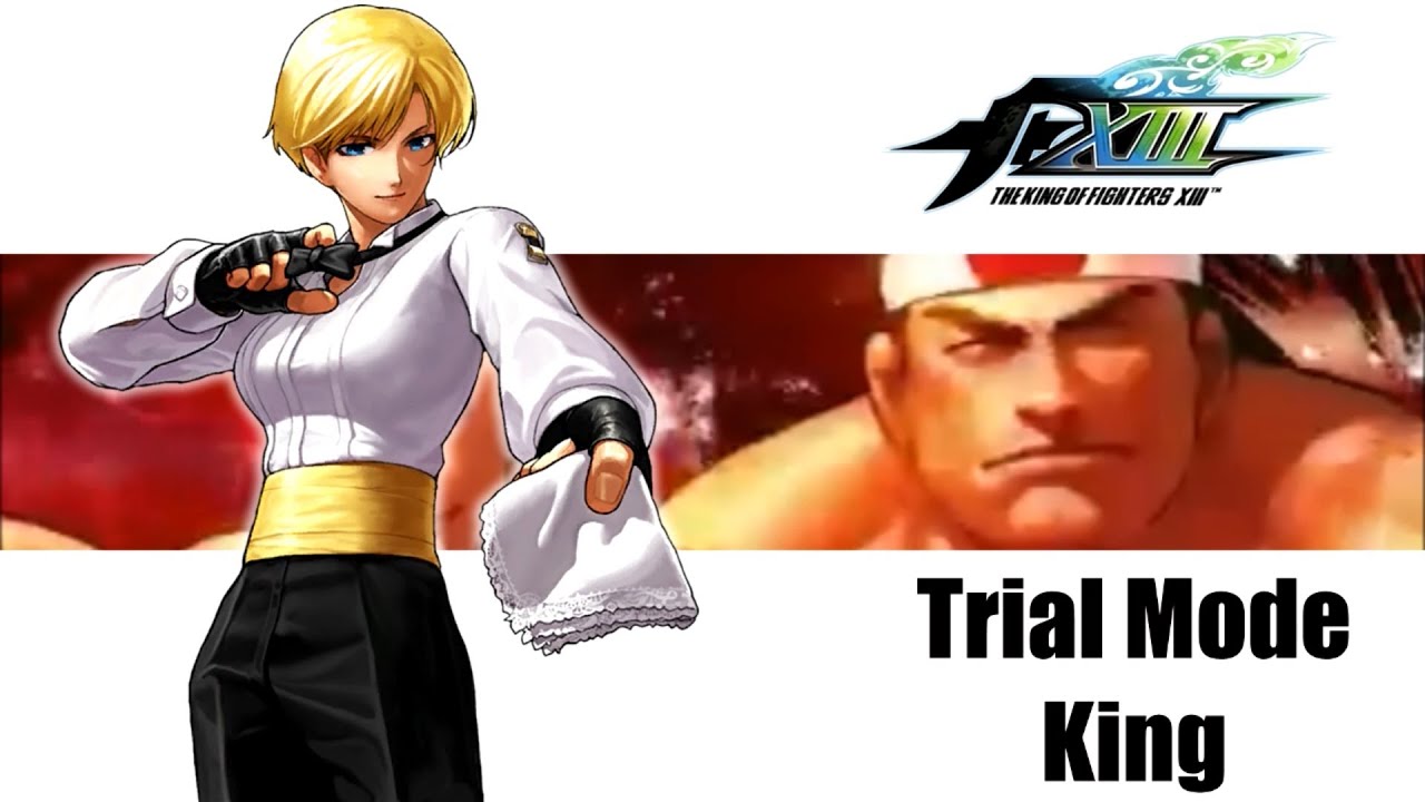 King of Fighters XIII - Trial Mode : King - YouTube