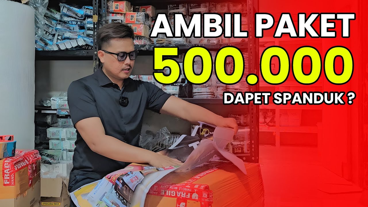 Paket 500rb Dapet Spanduk ? Ini Penjelasan Nya ! - YouTube