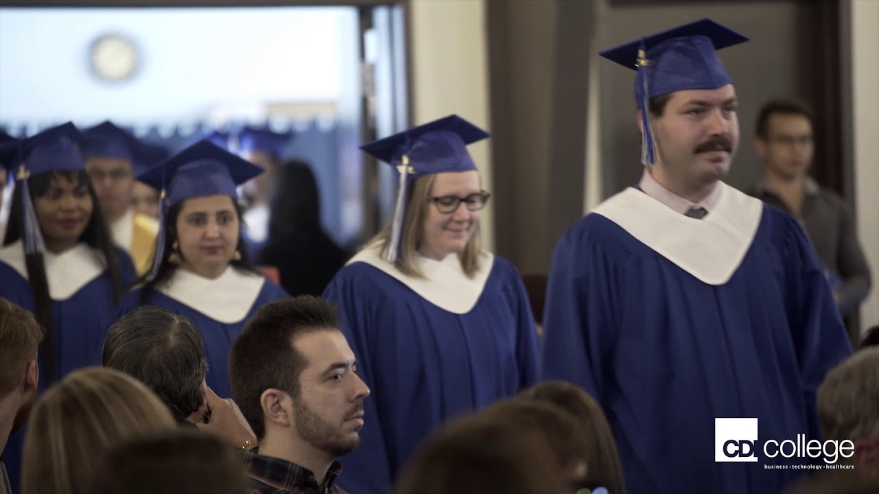 CDI College - Winnipeg Graduation Ceremony - Short Version - YouTube