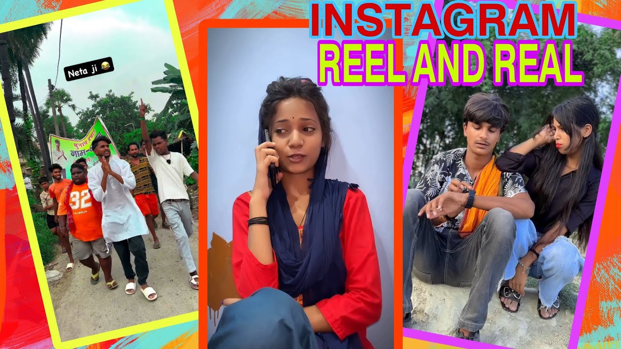 INSTAGRAM Ka Reel And Real kese hote he || CrazyGRD - YouTube