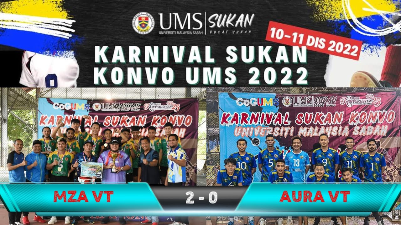 SPIKE HANTAK SAPI... FINAL ~ MZA VT vs AURA VT, KARNIVAL SUKAN CONVO ...