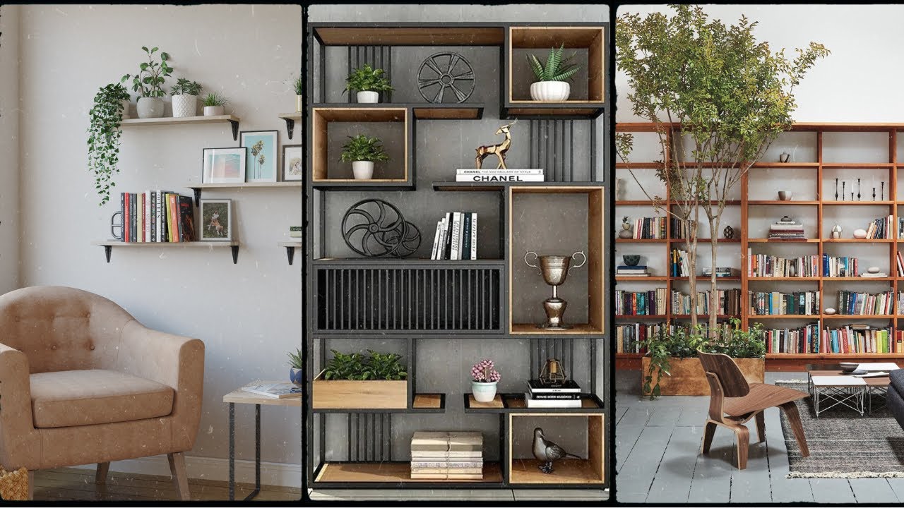 Living Room Wall Shelves: Style and Functionality for Your Space - YouTube