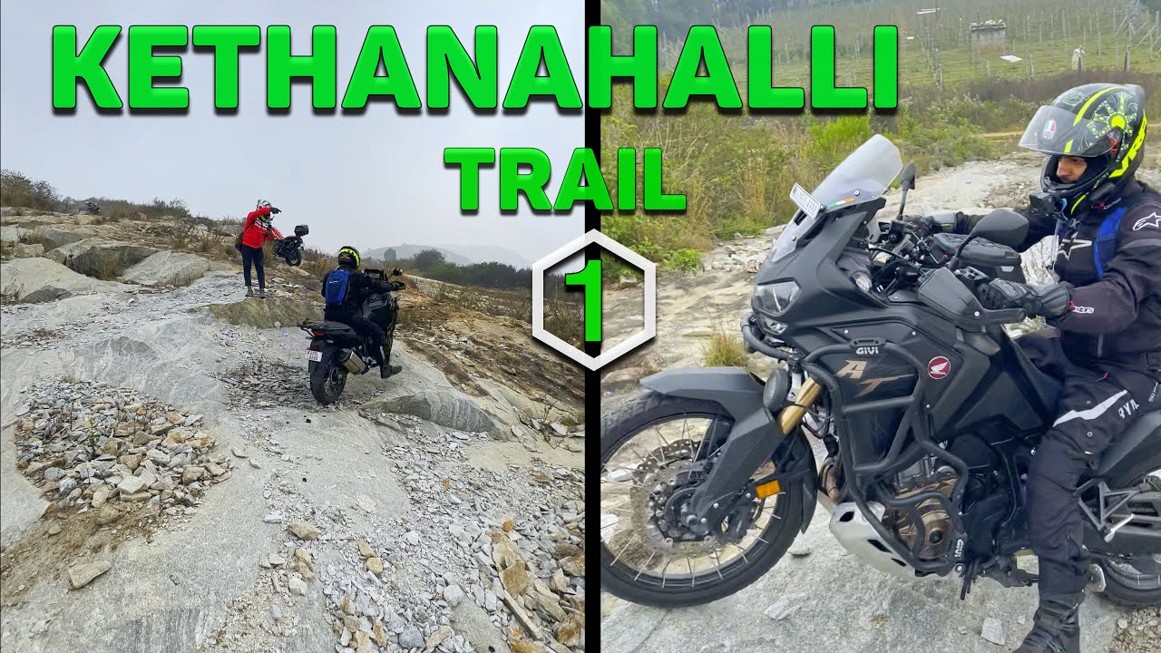 Kethanahalli Waterfall Trail near Bangalore | Honda Africa Twin Off ...