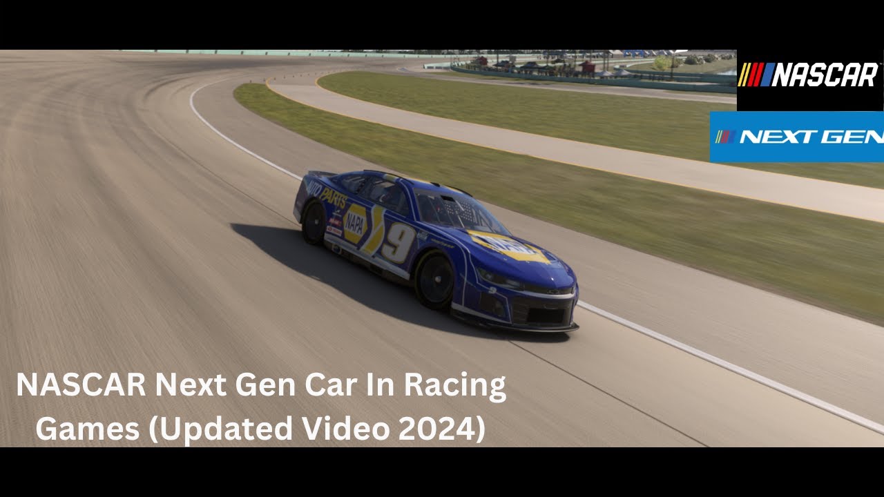 NASCAR Next Gen Car In Racing Games (Updated Video 2024) - YouTube