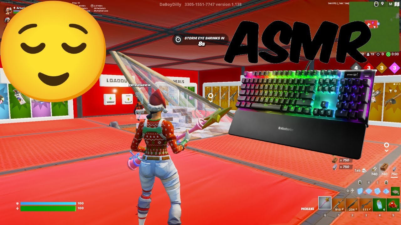 ASMR 🤤 Go Goated 4v4v4v4 Fortnite Gameplay | 4k 120fps - YouTube