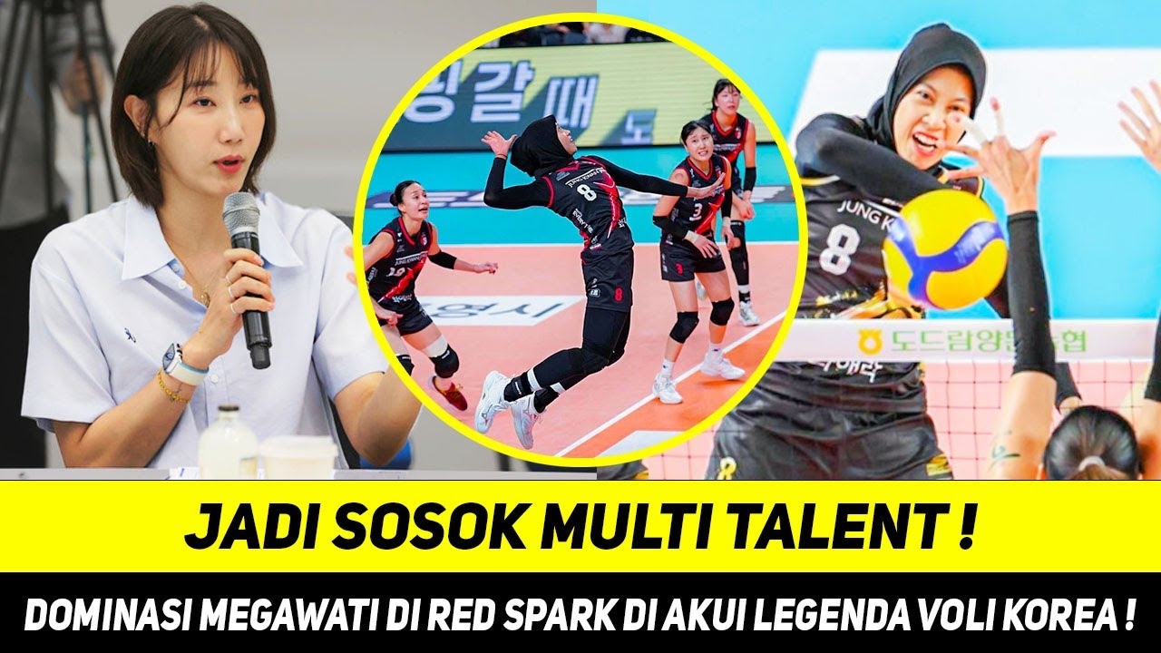 SEMUA AKUI PERAN BESAR MEGA🔥PENGAMAT VOLI KOREA DIBUAT KAGUM DENGAN MULTI TALENT SOSOK MEGATRON😱 ...