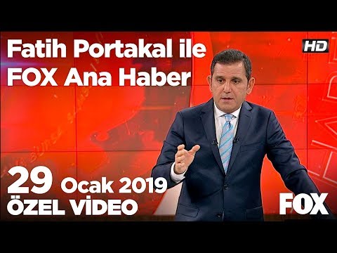 Ankara'da başkanlık yarışı! 29 Ocak 2019 Fatih Portakal ile FOX Ana Haber