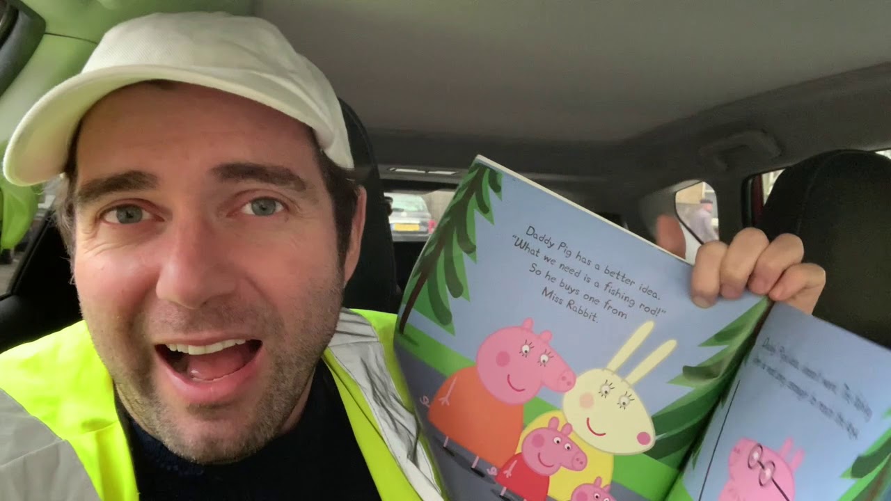Terry reads a Peppa Pig Book | Terry the Odd Job Man - YouTube