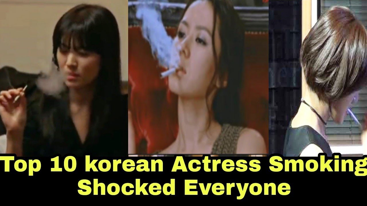 Top 10 Korean Actress Smoking Shocked Everyone | korean actress 2020 ...