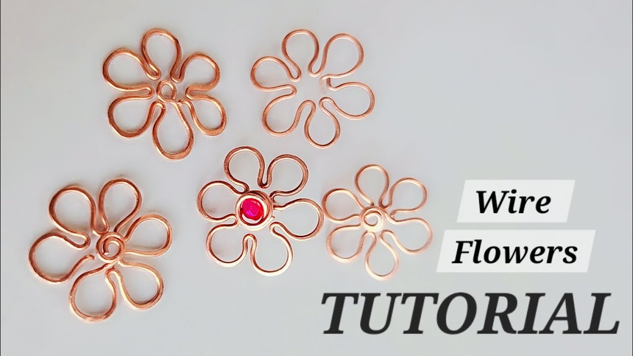 I Tried Making Wire Flowers… Now I’m Addicted! - YouTube