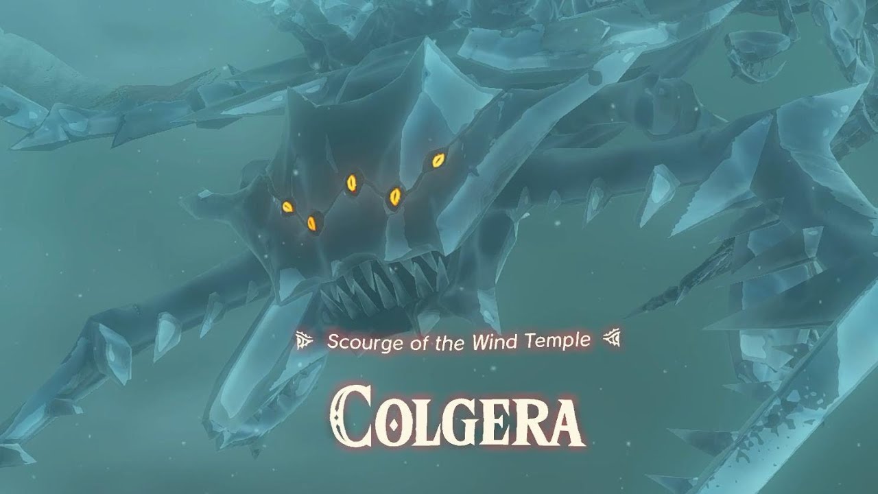 How to beat Colgera Boss: Full Boss Fight Zelda Tears of the Kingdom ...