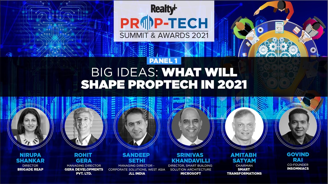 Panel 1 - Big Ideas: What will shape Prop-Tech In 2021 - YouTube