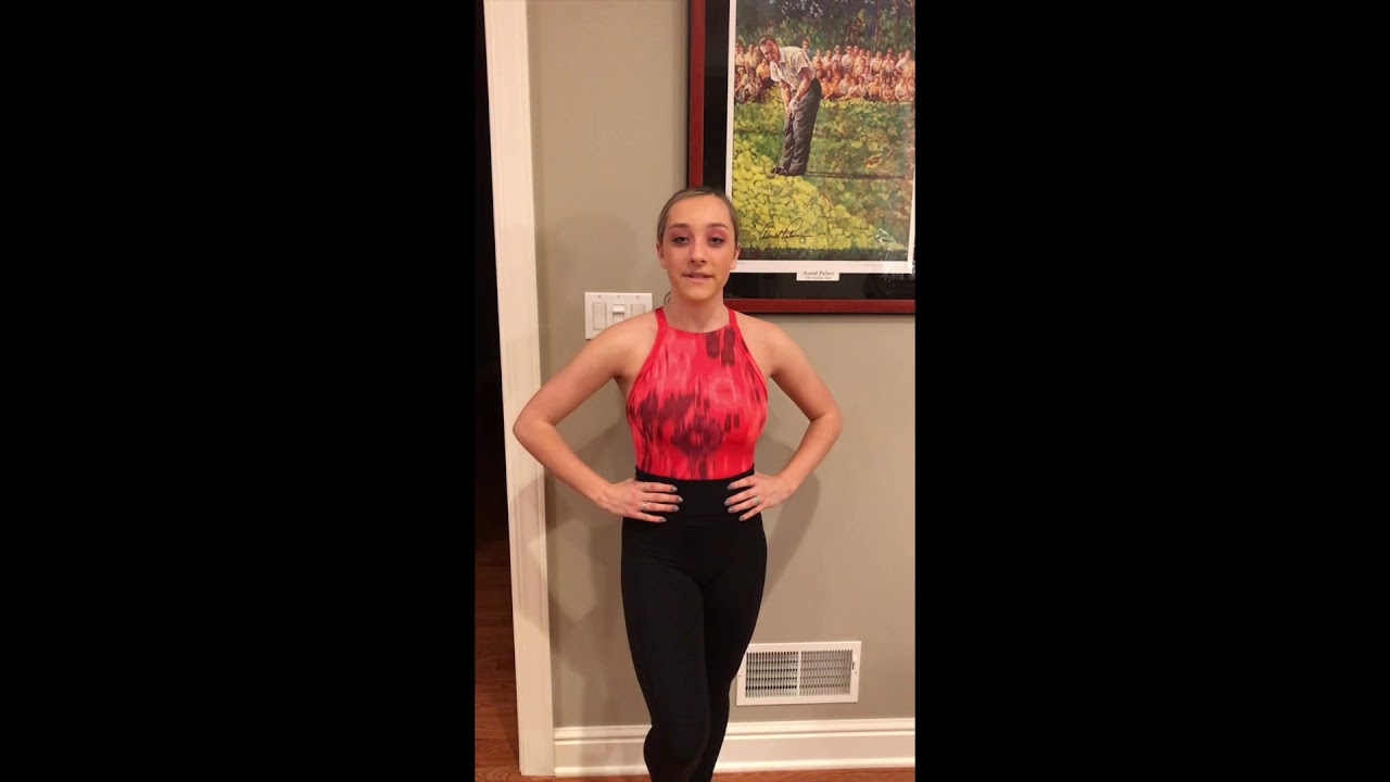 Rockette Summer Intensive Audition 2019 - YouTube