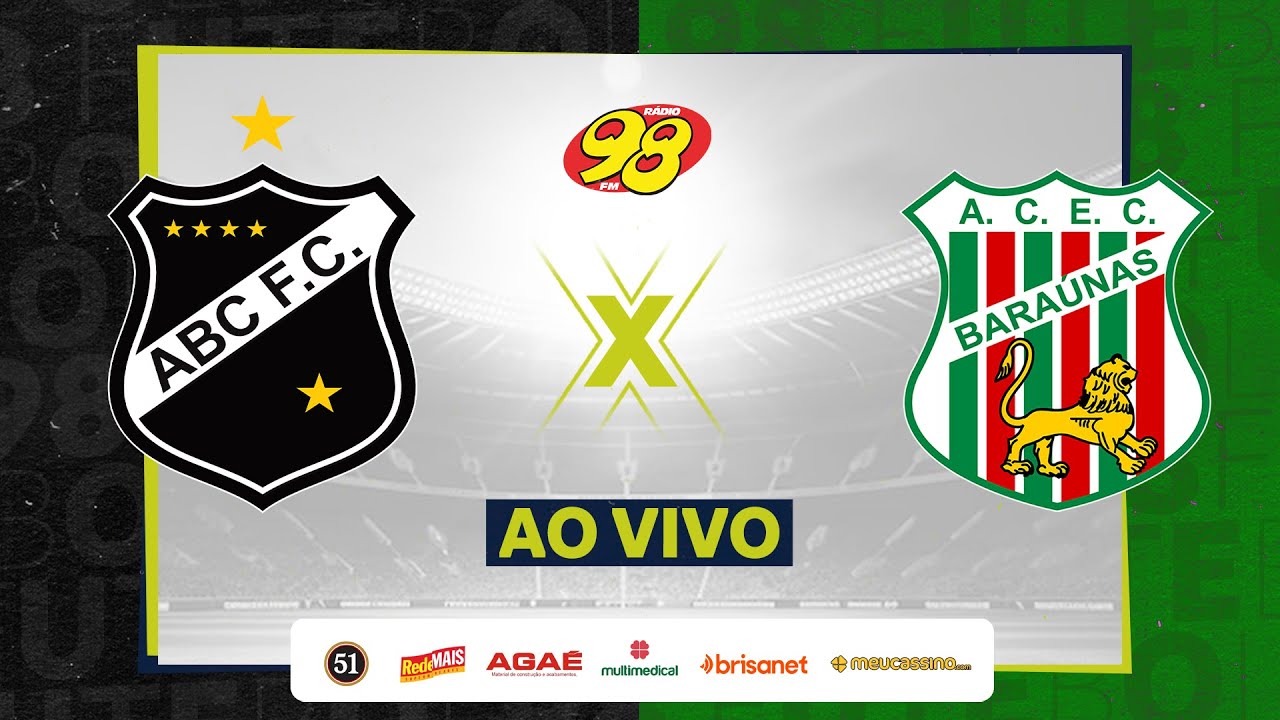 ABC-RN X BARAÚNAS-RN | CAMPEONATO POTIGUAR - 31/01/2024 - YouTube