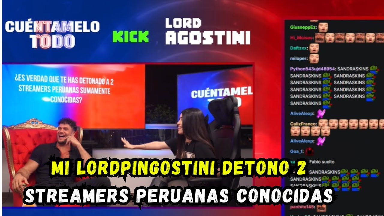 FABIO PINGOSTINI DETONO A 2 STREAMERS PERUANAS CONOCIDAS - YouTube