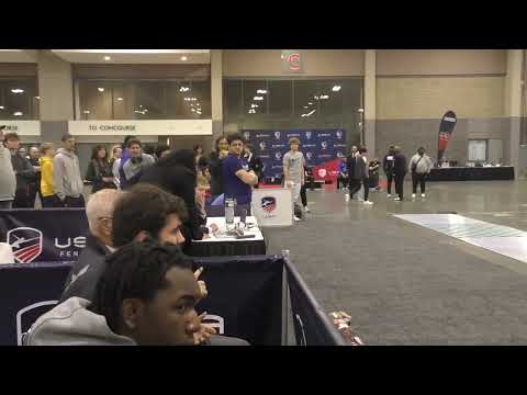 Junior Olympics 2024 JMS - L8 - Hayden Le v Alex Jeffords (Partial ...