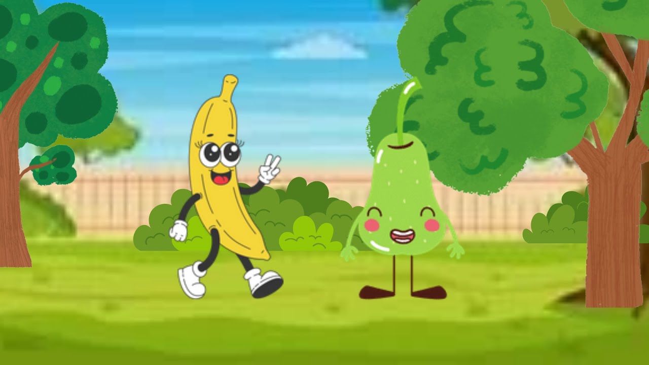 Banana and Pear | Bedtime story #kidsvideos #bedtimestories # ...