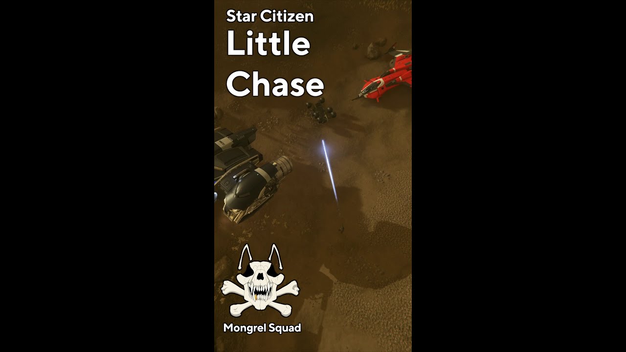 Little Chase - Star Citizen Piracy Gameplay - 3.17 #shorts - YouTube