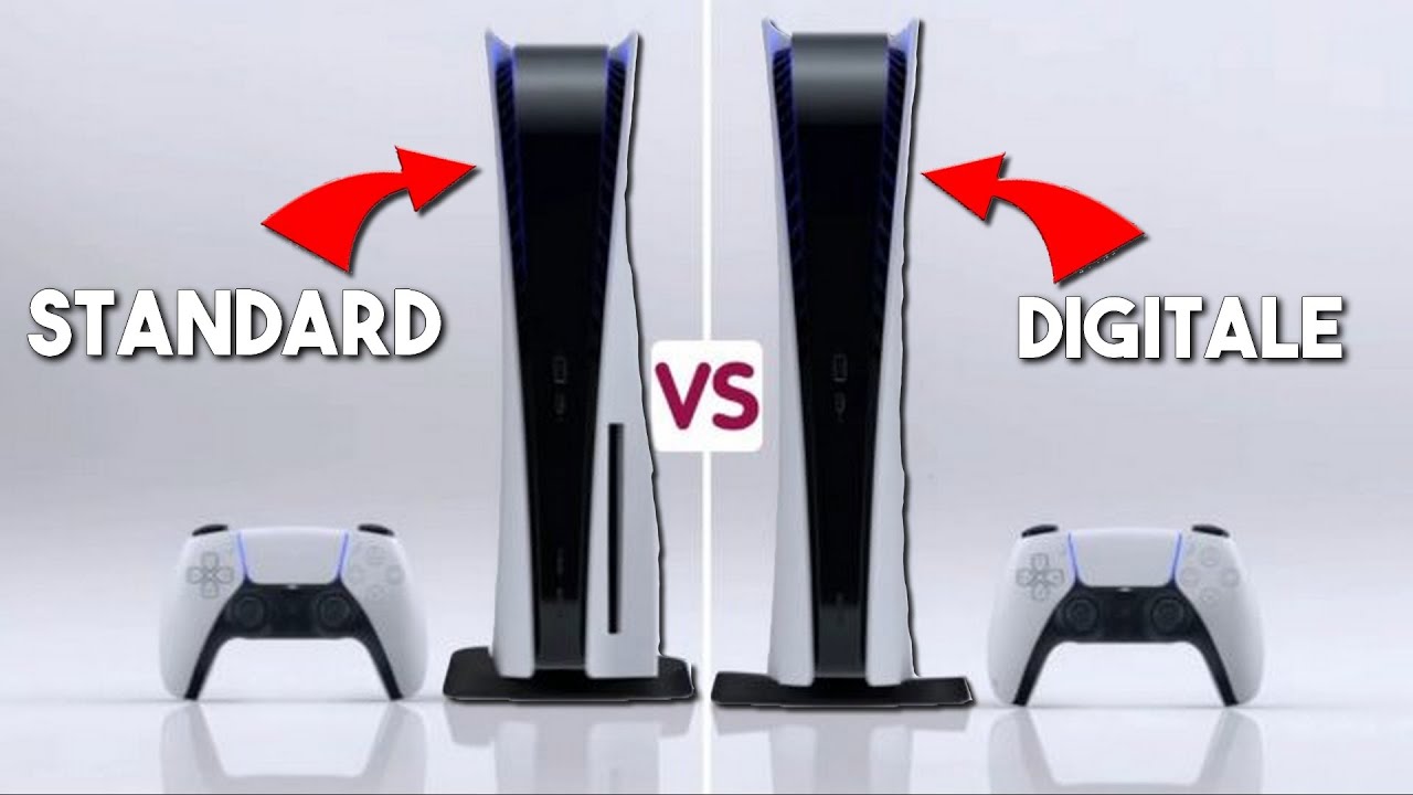 PS5 STANDARD VS PS5 DIGITALE : QUELLE VERSION CHOISIR ? - YouTube