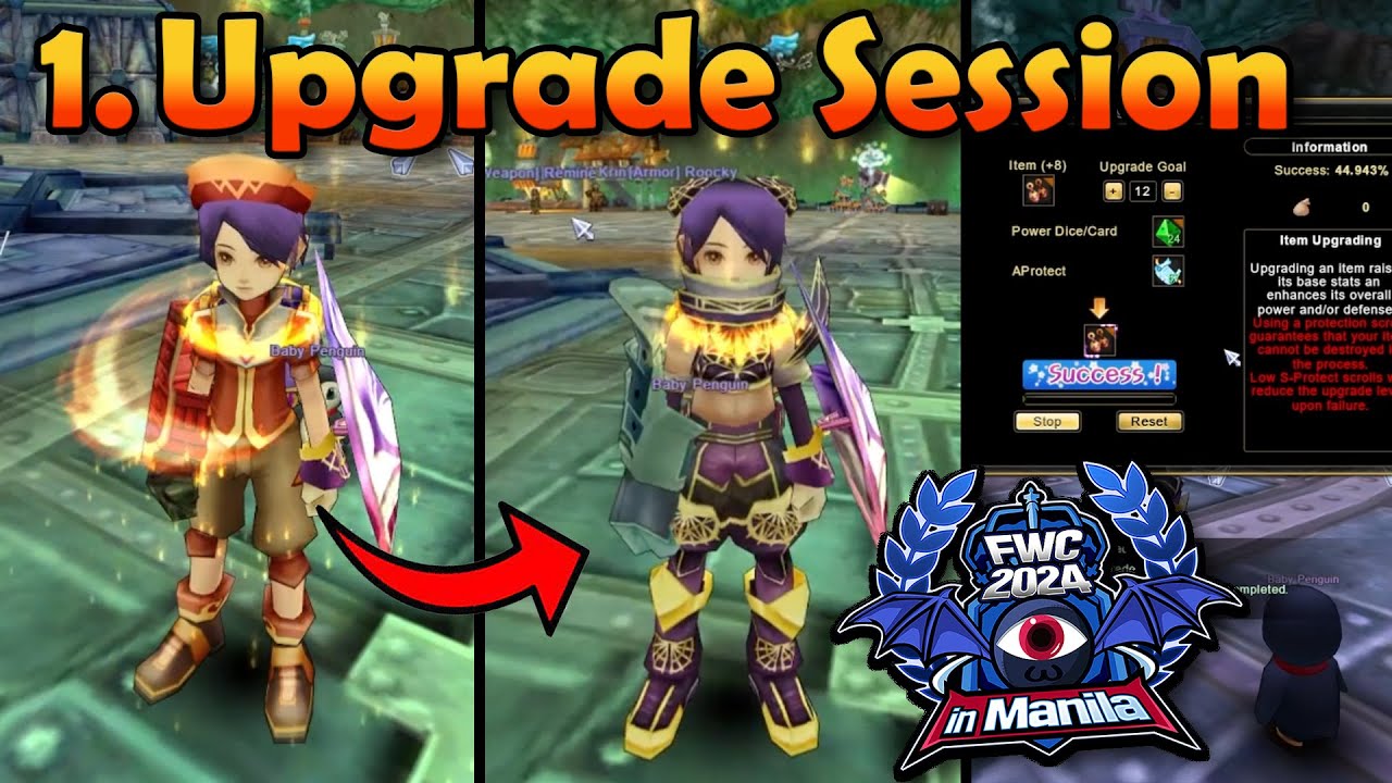 FlyFF FWC 2024 Day2 | Billposter Grind & Equipment lvl 75 - YouTube