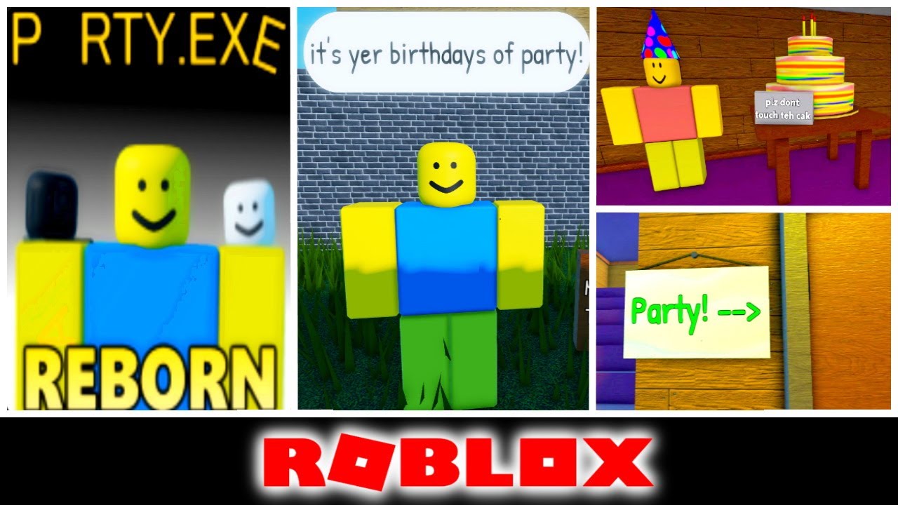 PARTY.exe Reborn - All endings By 2 Devs inc. [Roblox] - YouTube