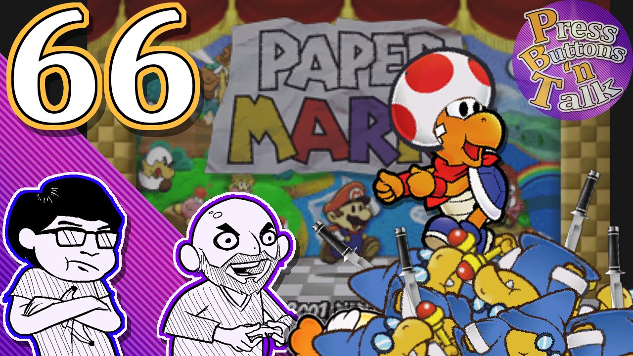 Paper Mario, Ep. 66: Exploding Skeletons - Press Buttons 'n Talk - YouTube