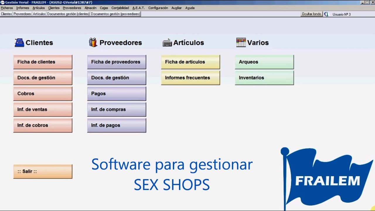 Software Para Gestionar Sex Shops Youtube 5971