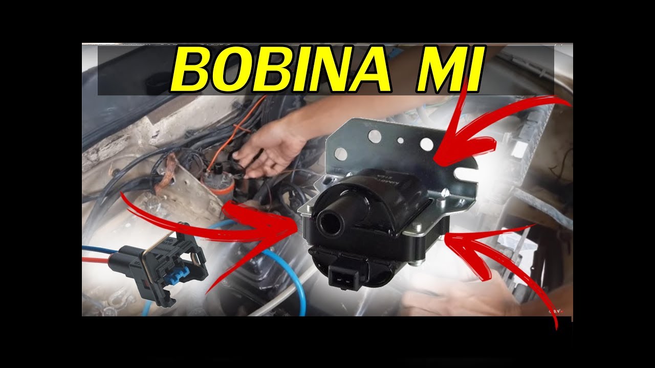 COMO INSTALAR BOBINA MI - GOL QUADRADO - YouTube