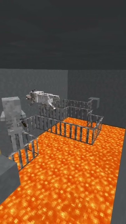 Skeleton Vs Wolf 🤔 Shorts Skeleton Wolf Minecraft Esqueleto Fire Memes Like Play