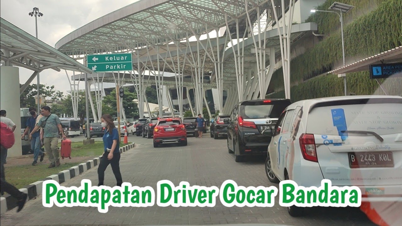 Pendapatan Driver Gocar Bandara - YouTube