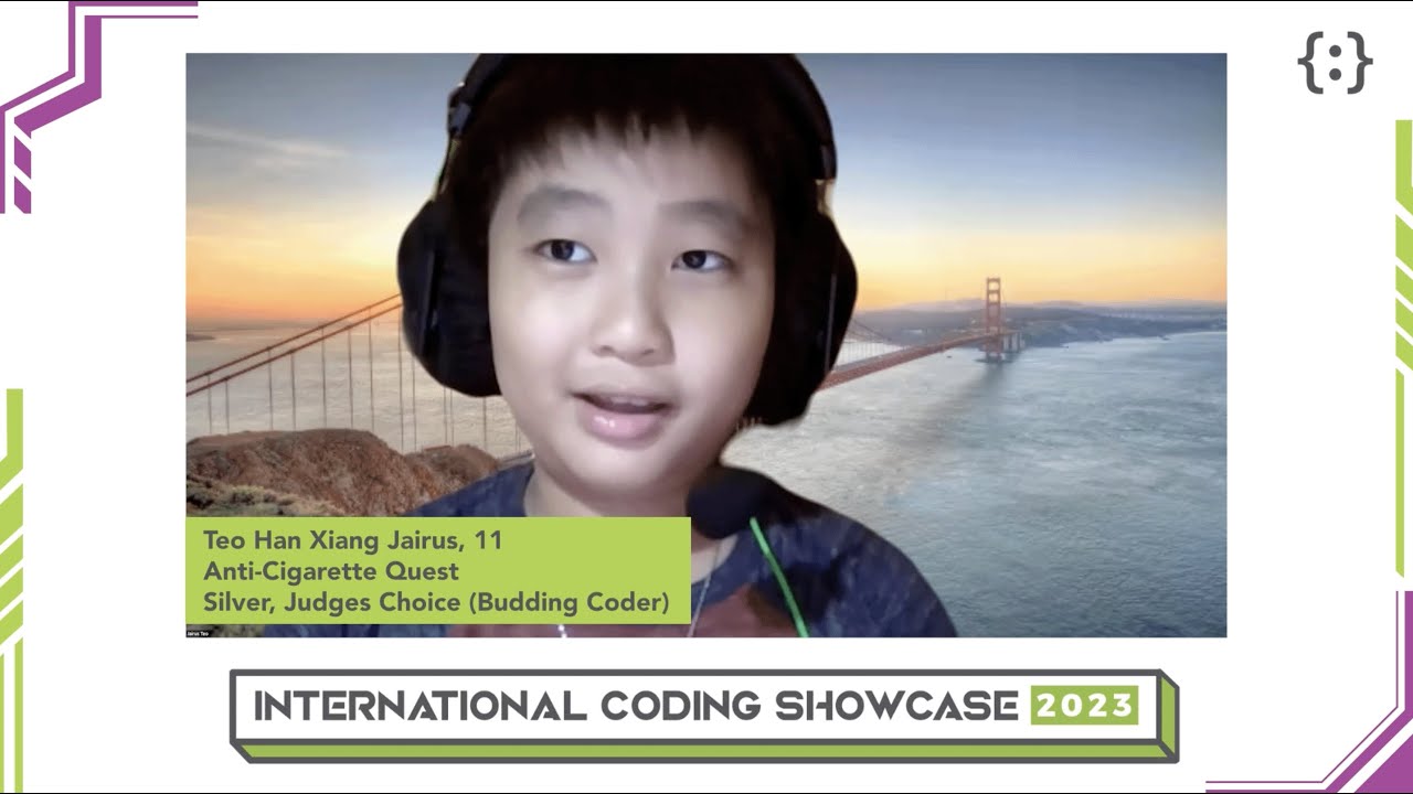 Teo Han Xiang Jairus, 11 | Senior Category | ICS 2023 - YouTube